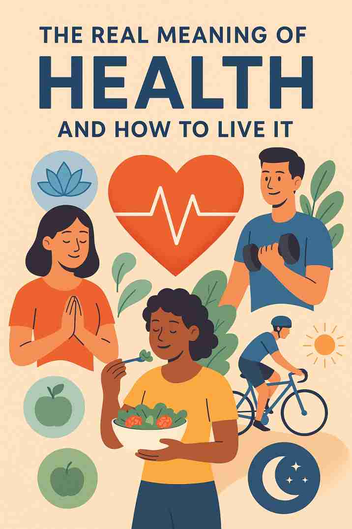 The Real Meaning of Health and How to Live It.