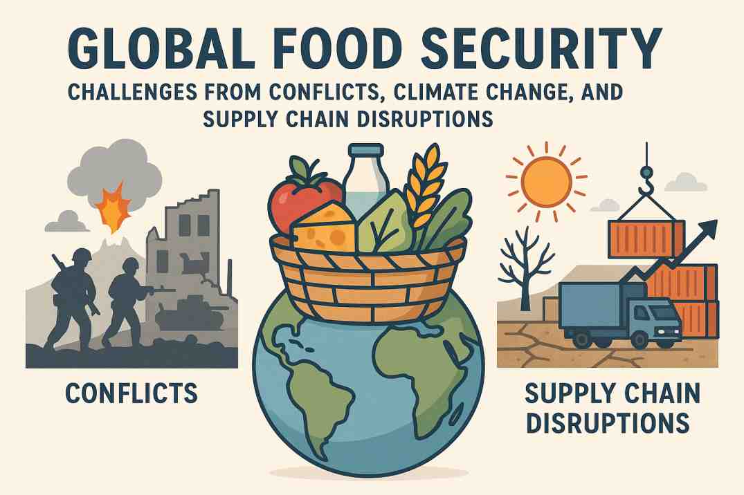 Global Food Security: Challenges from Conflicts, Climate Ch.