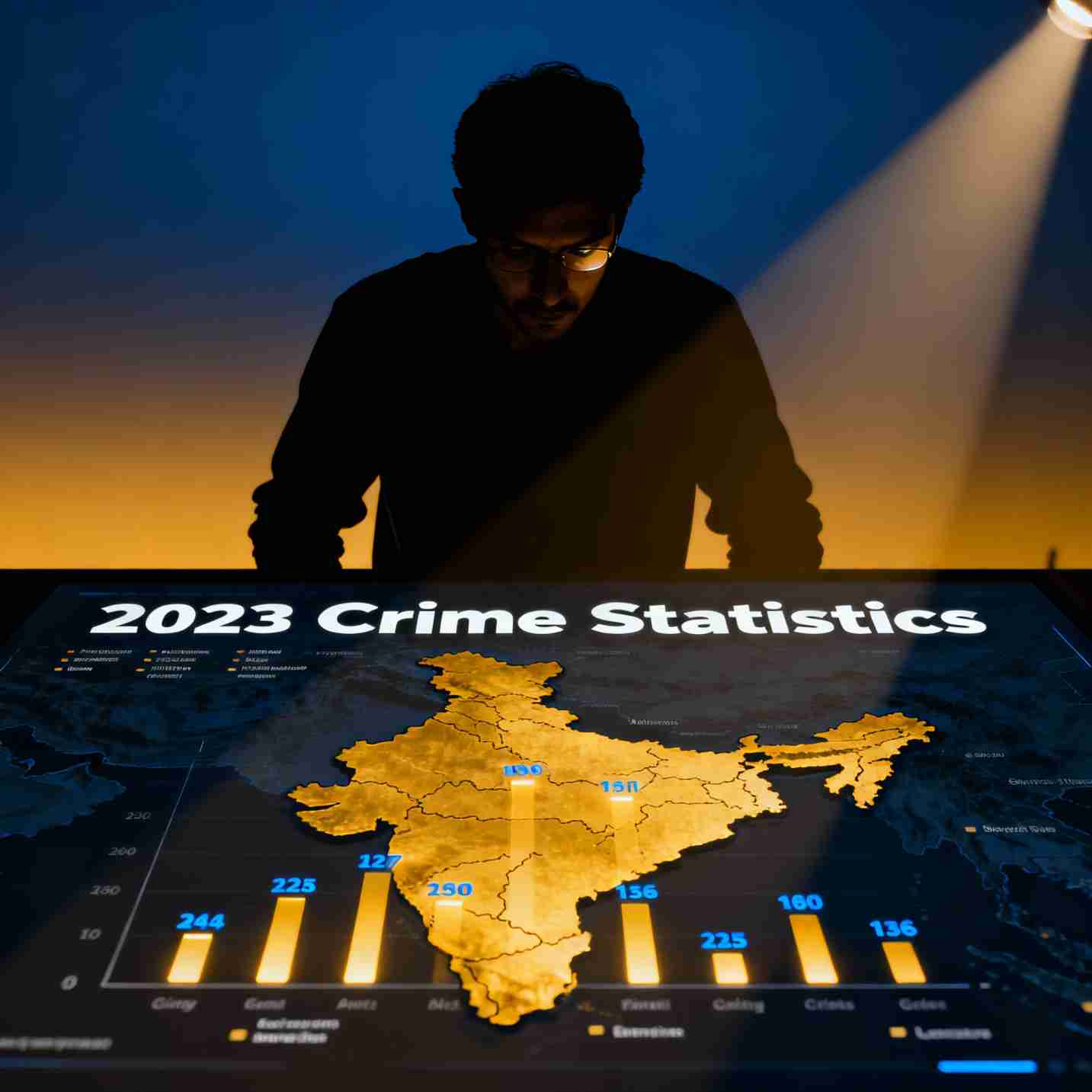 India's Crime Crisis Deepens: NCRB 2023 Data Reveals.......