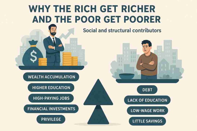 Why the Rich Get Richer and the Poor Get Poorer..........