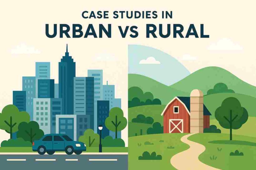 Urban vs Rural Life: A Comparative Study....