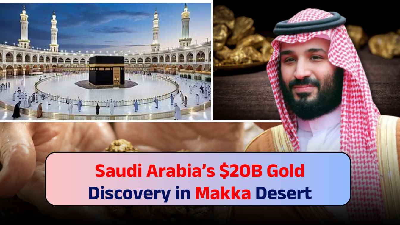 Saudi Arabia’s $20B Gold Discovery in Makkah Desert