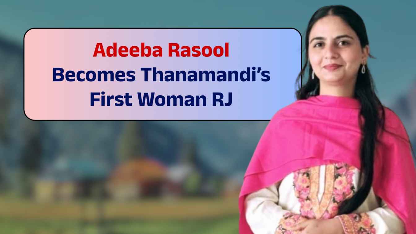 Adeeba Rasool Becomes Thanamandi’s First Woman RJ